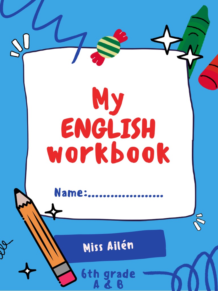 My ENGLISH Workbook 6to | PDF