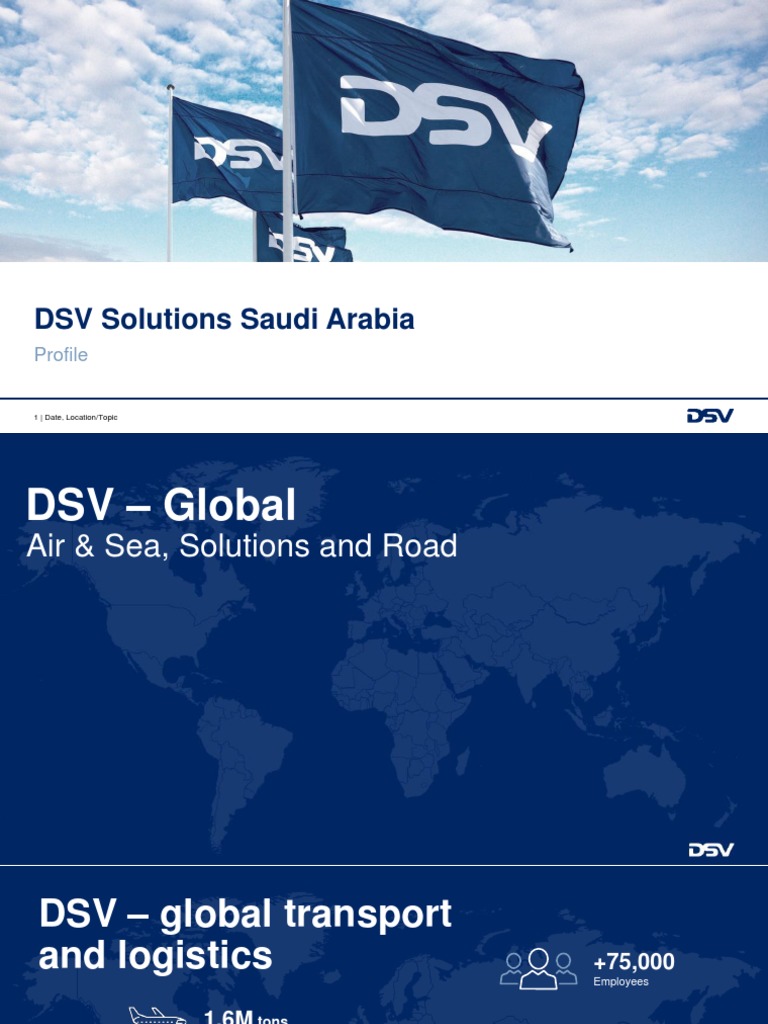 DSV Solutions Overview in Saudi Arabia | PDF | Logistics | Supply Chain ...