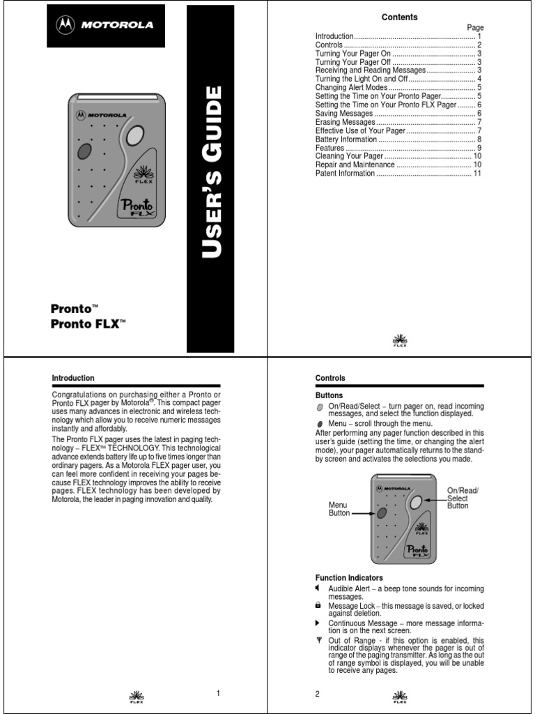 Pronto Control Motorola | PDF | Information And Communications ...