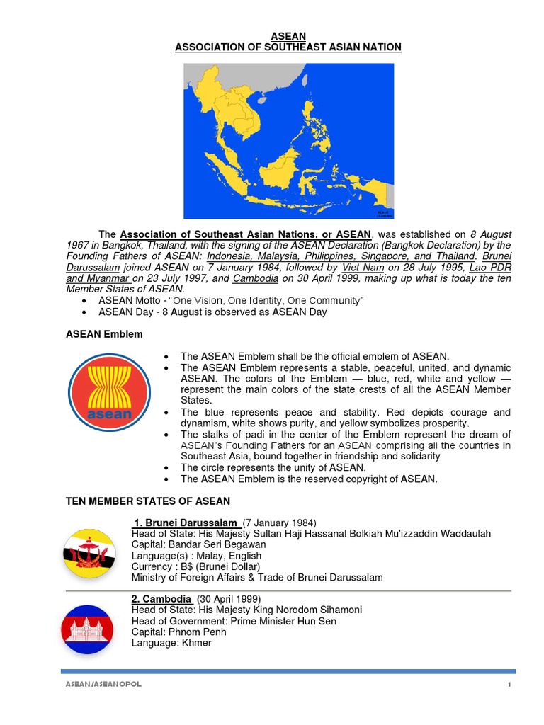 Chapter 4 ASEAN ASEANOPOL PDF | PDF | Brunei