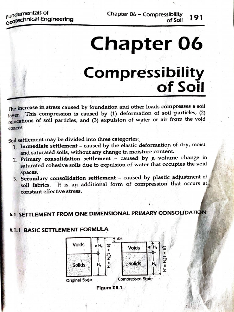 Compressibility of Soil - GILLESANIA PDF | PDF | Mechanics | Geomorphology