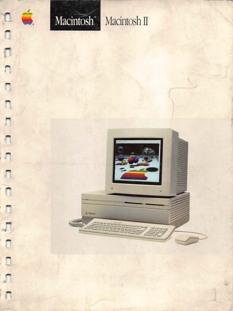 Macintosh_II_manual_alt_1986 | PDF | Finder (Software) | Ac Power Plugs And Sockets