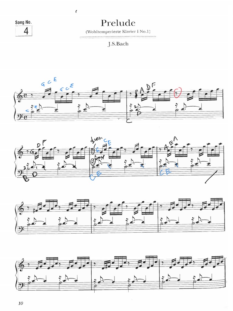 Bach Prelude | PDF