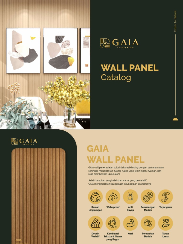 Katalog GAIA Wall Panel PDF | PDF | Length | Distance