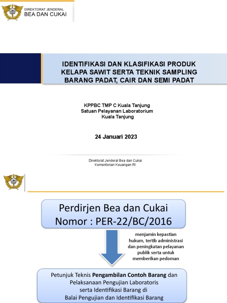 P2KP Kelapa Sawit Dan Sampling | PDF