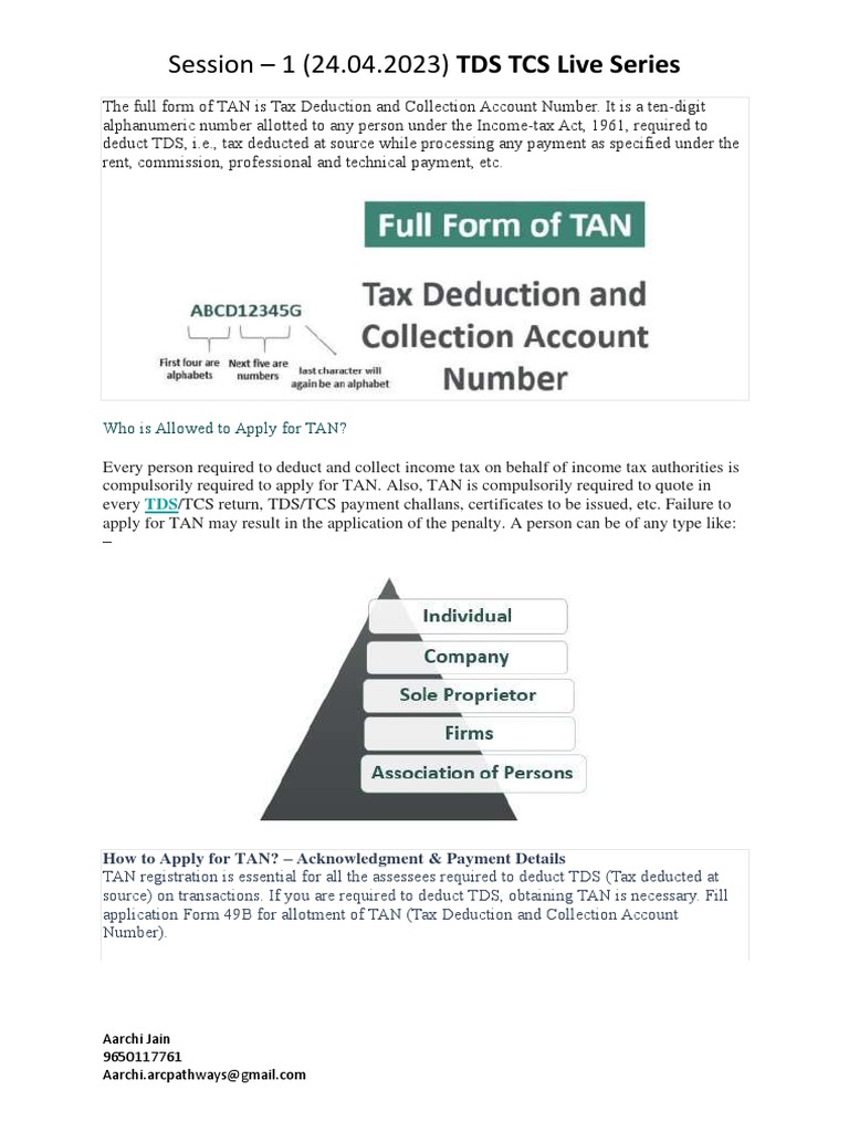 Session - 1 | PDF | Tax Deduction | Taxes