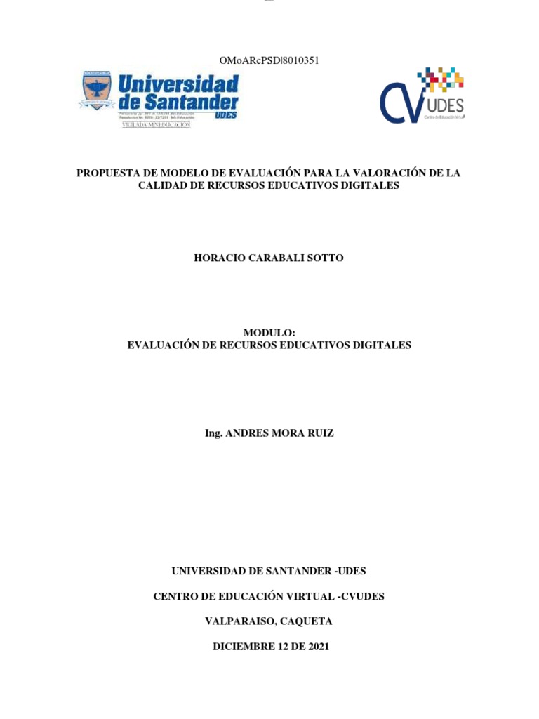 Horacio Carabali Entregable 3 | PDF