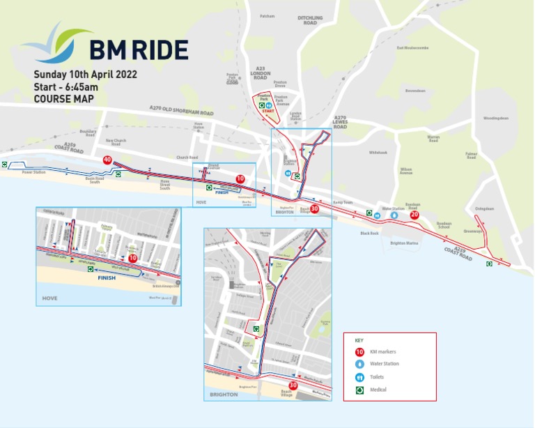 BM Ride Route Map 2022 PDF | PDF