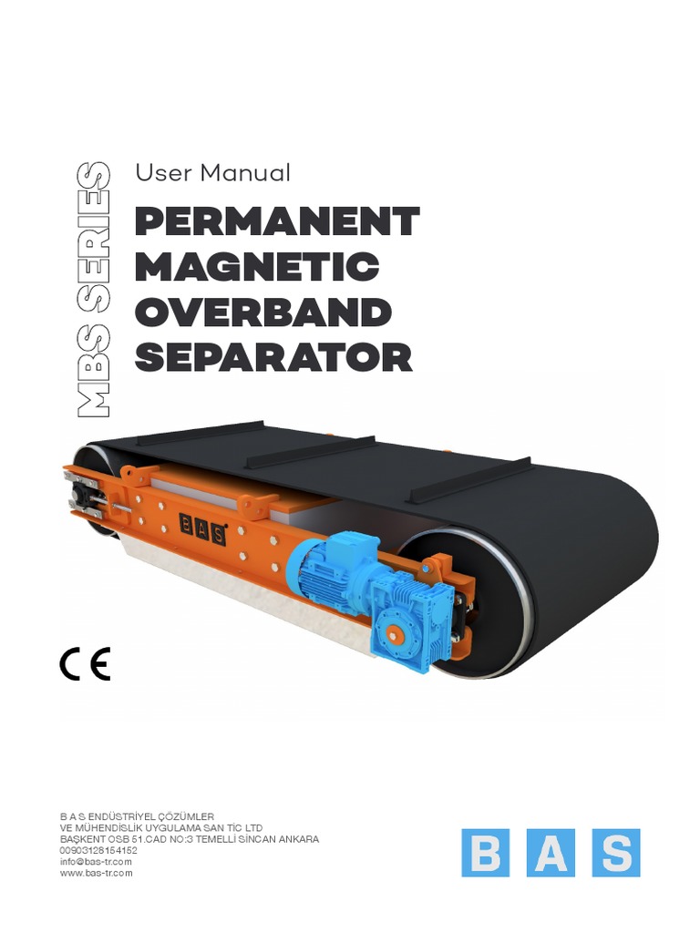 BAS MBS-Manual ENG | PDF | Electric Motor | Magnetism