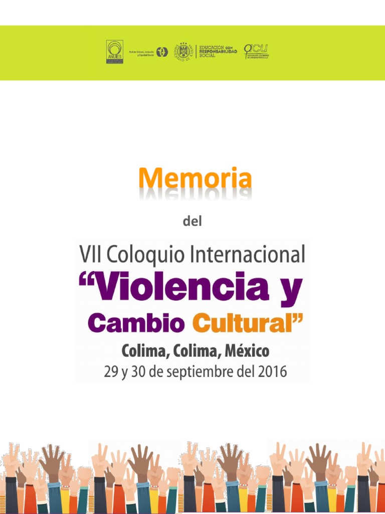 Memoria VII Coloquio Colima PDF | PDF