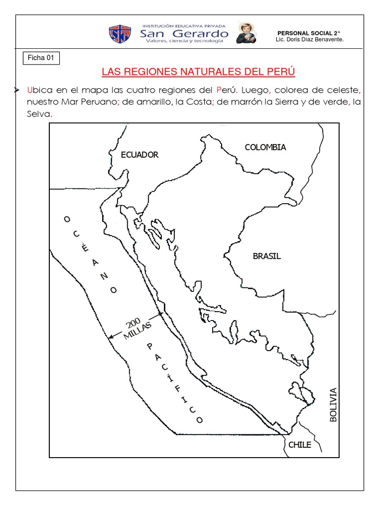 Las 4 Regiones Naturales del Perú | PDF | Andes | Perú