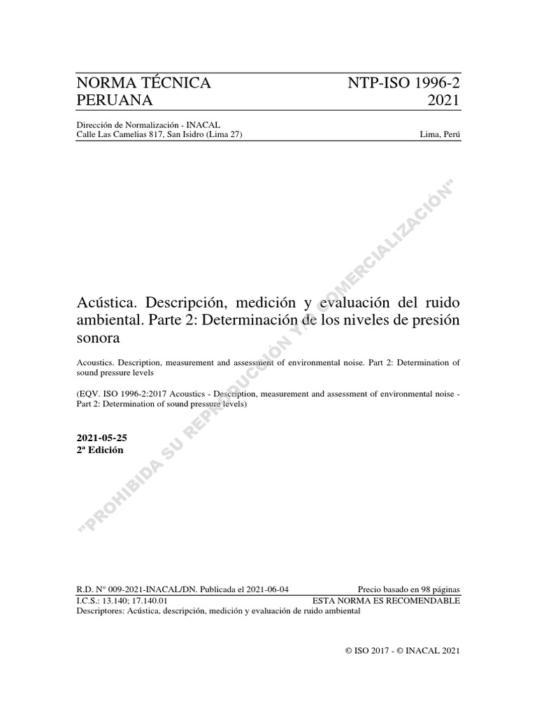 NTP Iso 1996-2 - 2021 PDF | PDF