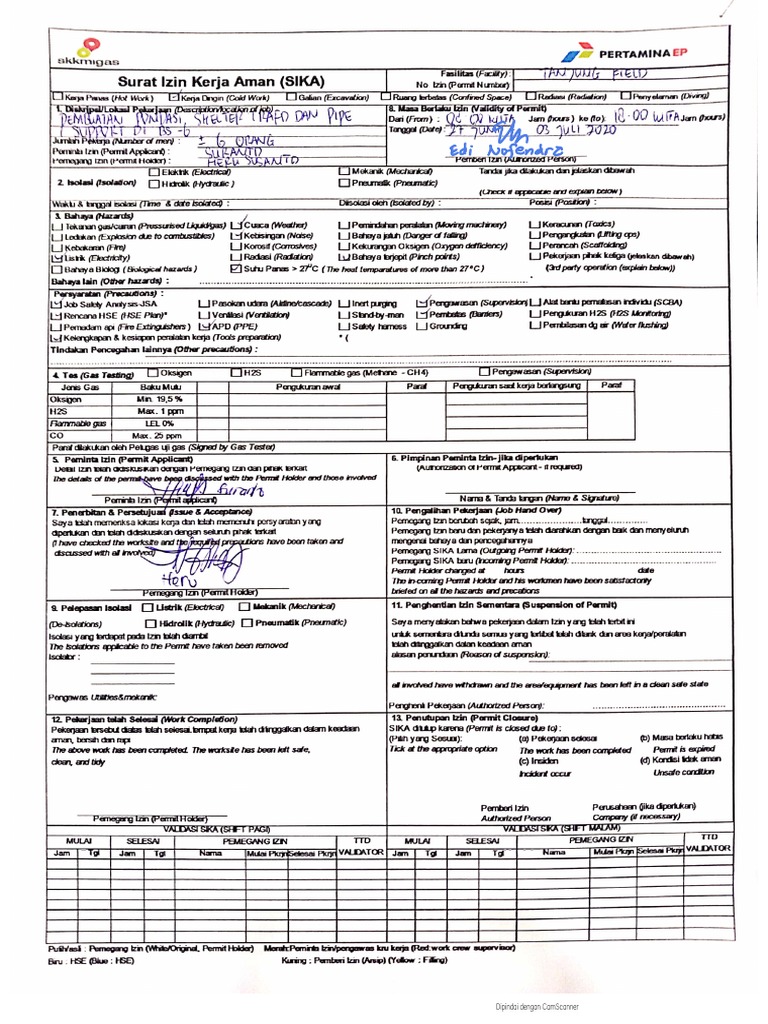 SIKA_Pembuatan_Pondasi_Shelter_Trafo_dan_Pipe_Support_di_BS_6-Copy | PDF