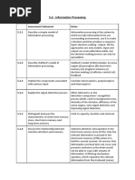 Welford's Information Processing Model | PDF