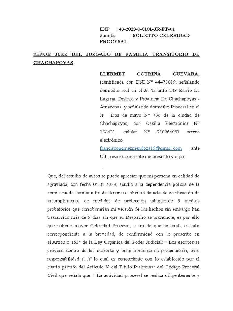 Solicito Que Se Provea | PDF | Ley Pública | Gobierno