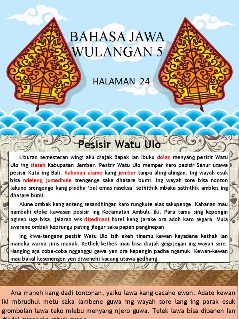 B. Jawa Wul 5 | PDF