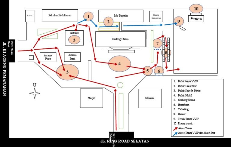 Denah Acara dan Layout Kegiatan | PDF
