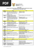 May June 2026 SC - NSC Timetable Final - 260311 - 162010 | PDF ...