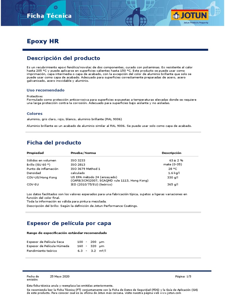Epoxy HR PDF | PDF | Abrasivo | Aluminio