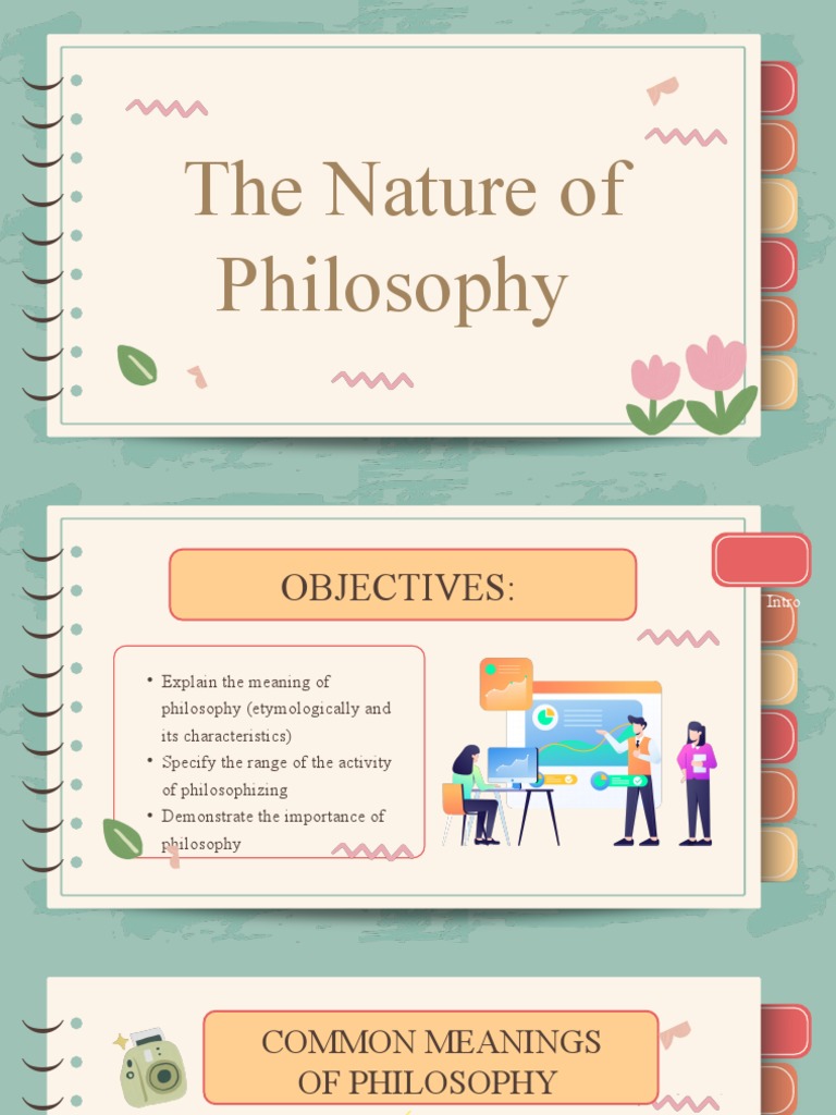 Nature of Philosophy | PDF | Wisdom | Knowledge
