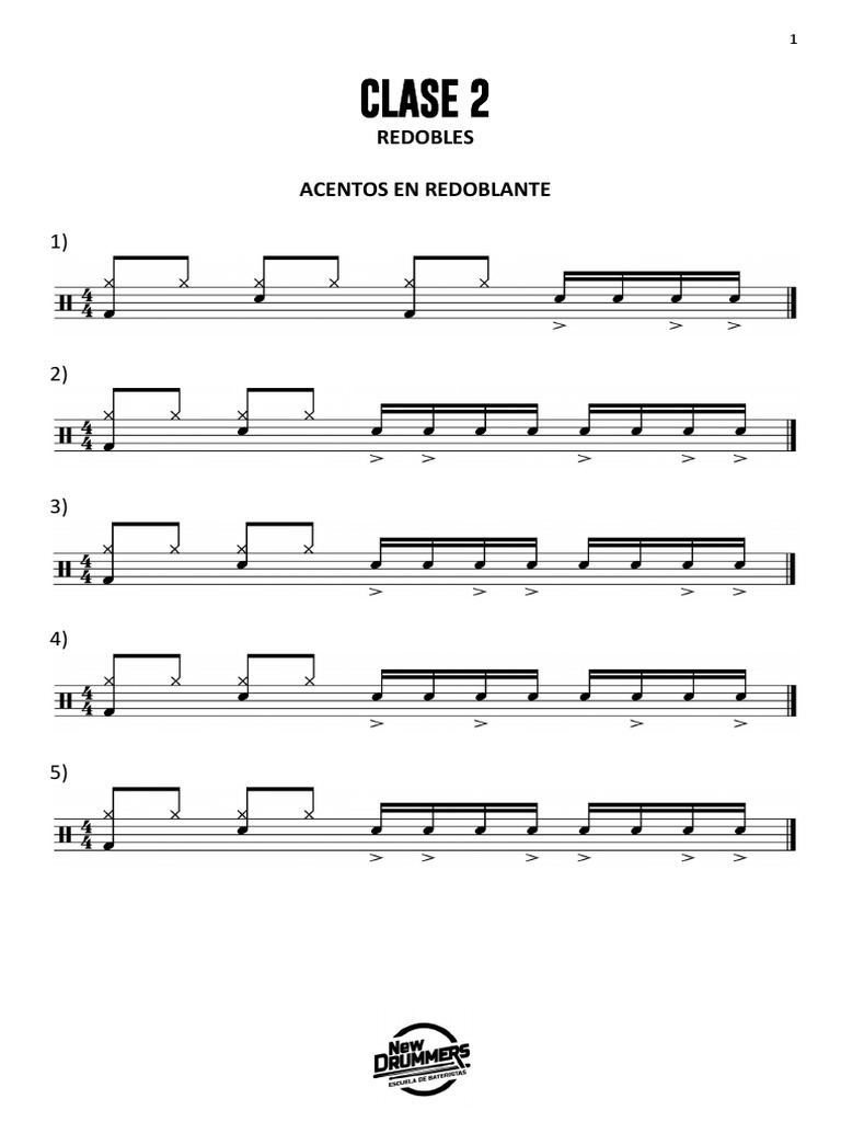 Clase 02 Acentos | PDF | Métodos y materiales de enseñanza
