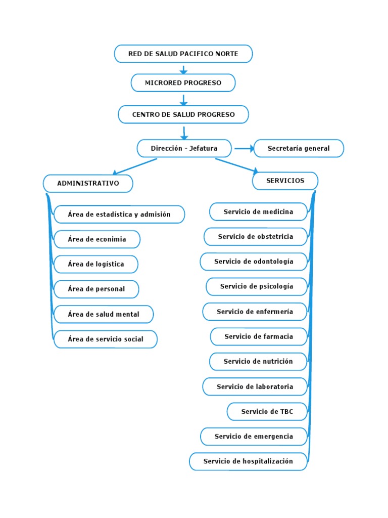 Organigrama de Centro de Salud Progreso | PDF Organigrama de Centro de Salud Progreso | PDF