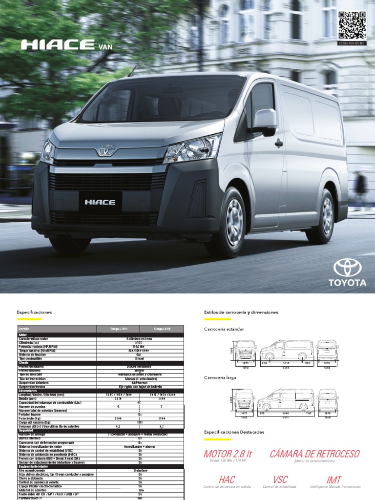 HIACE CARGO JuGbUWv | PDF | Vehículos | Coche
