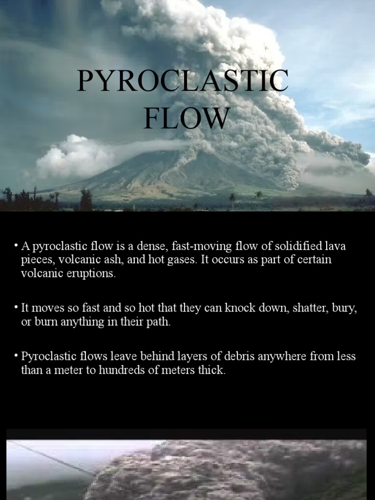 Pyroclastic Flow Dangers | PDF