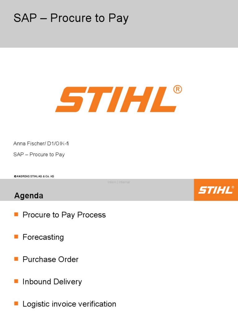 04 - SAP - Procure To Pay | PDF