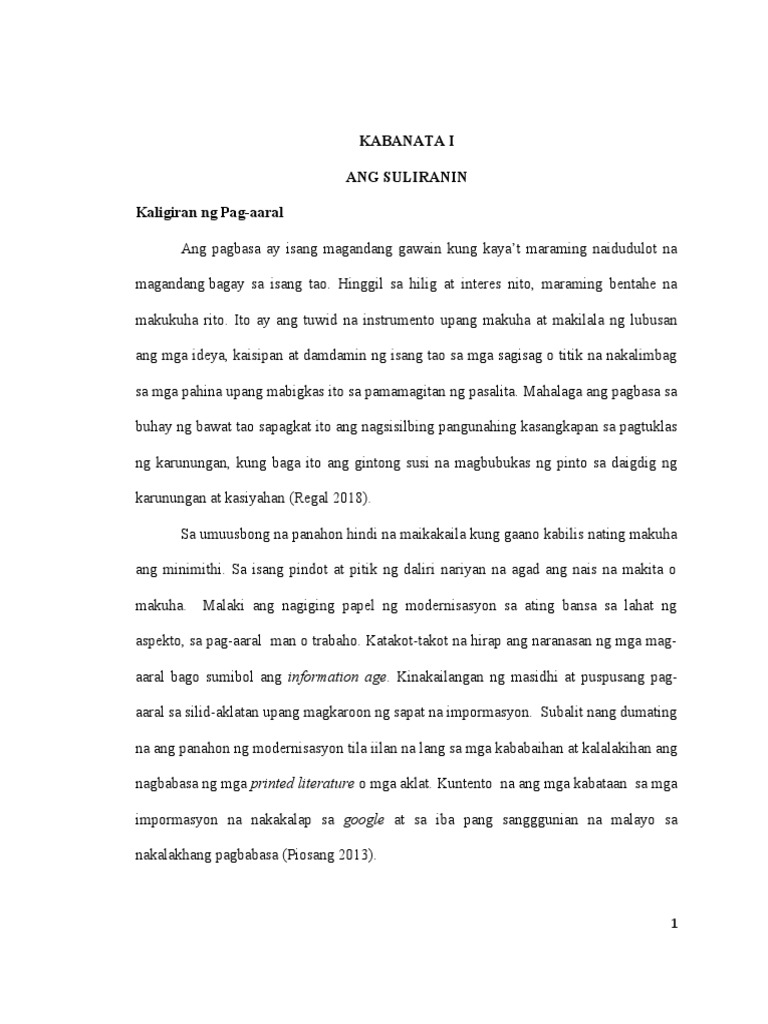 Fildis 5 Pananaliksik | PDF