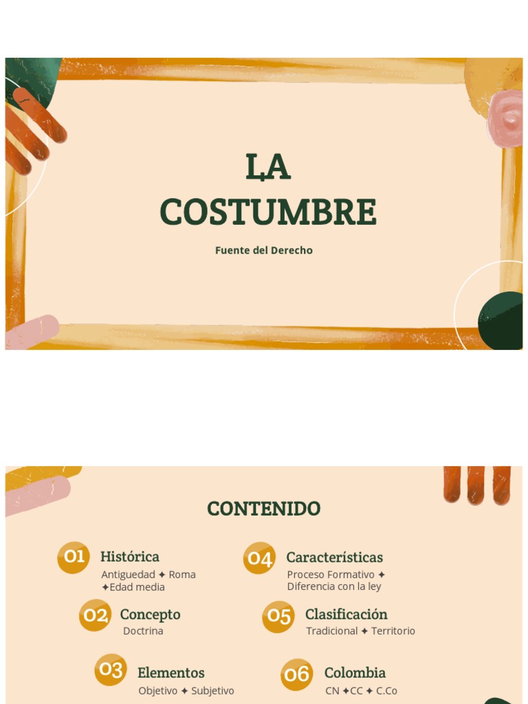 La Costumbre | PDF