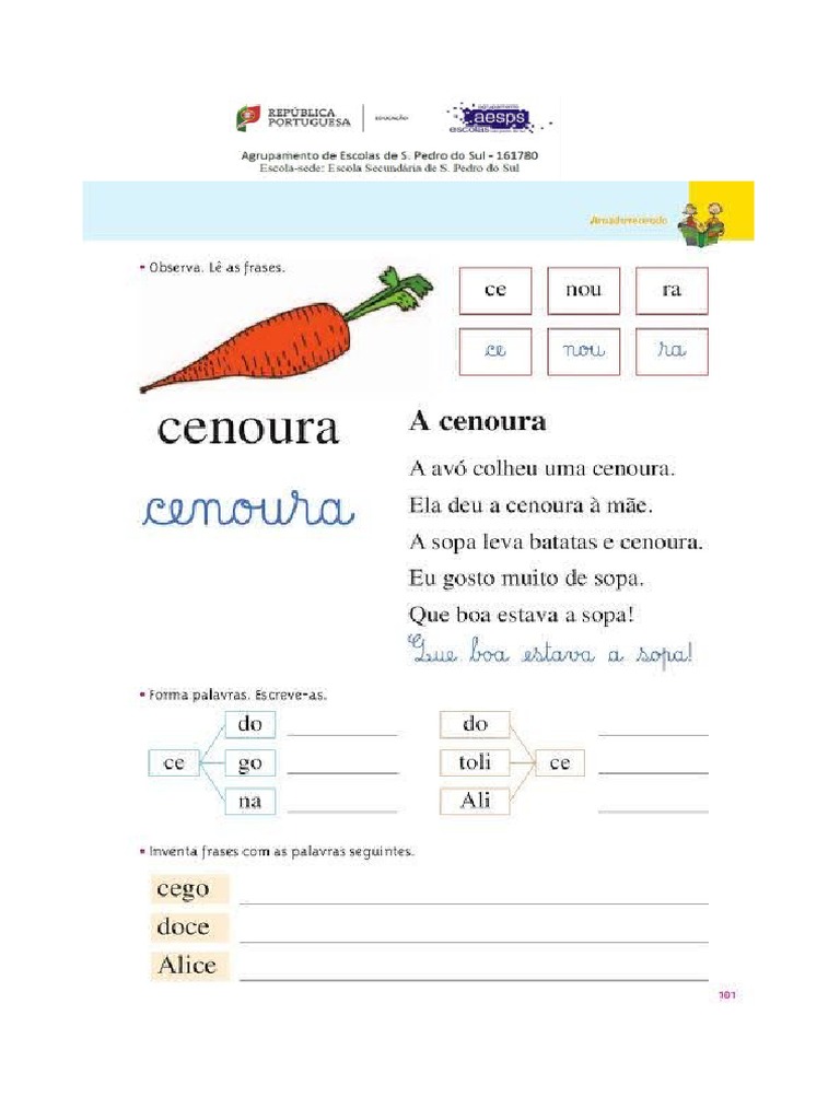 Texto Cenoura | PDF