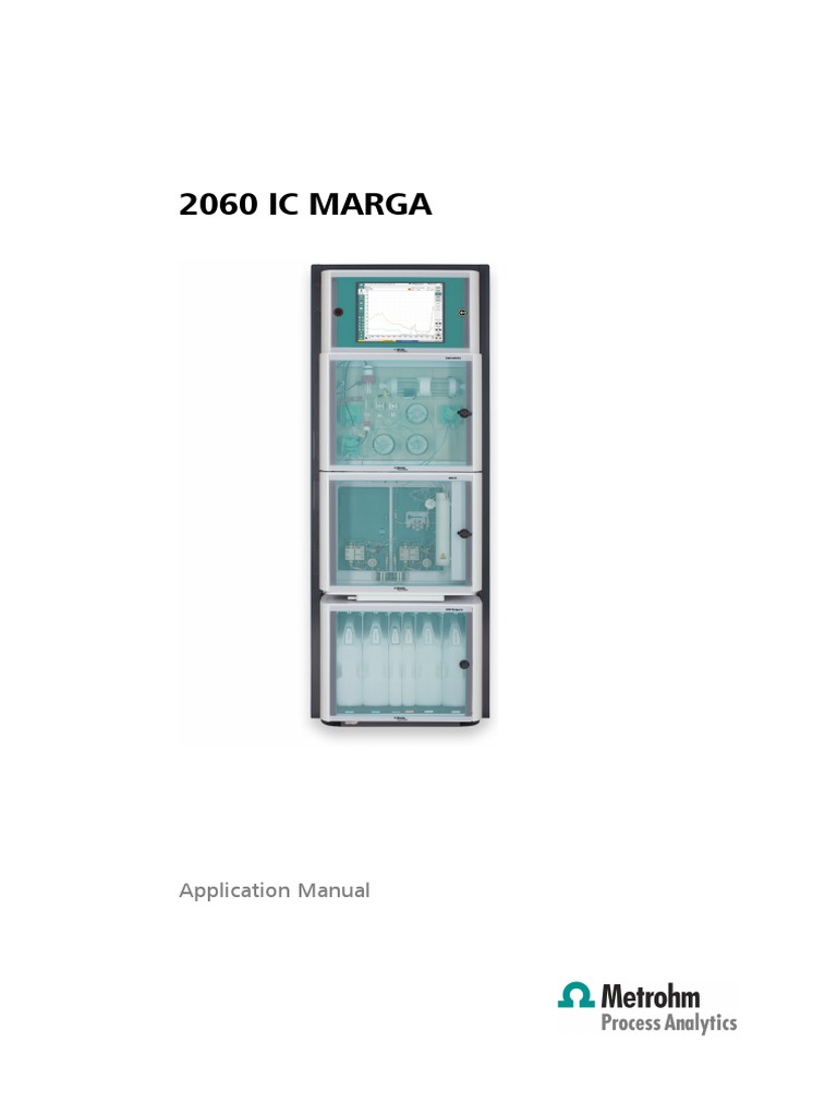 2060 MARGA - Application Manual - V2 | PDF | Particulates | Chromatography