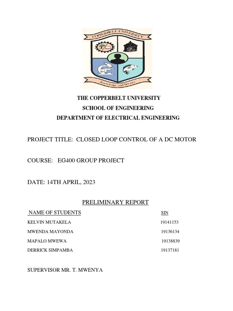 DC Motor Closed Loop | PDF | Control Theory | Electric Motor