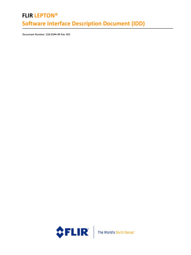 Lepton Software IDD Rev303 PDF | PDF | Computing | Computer Science
