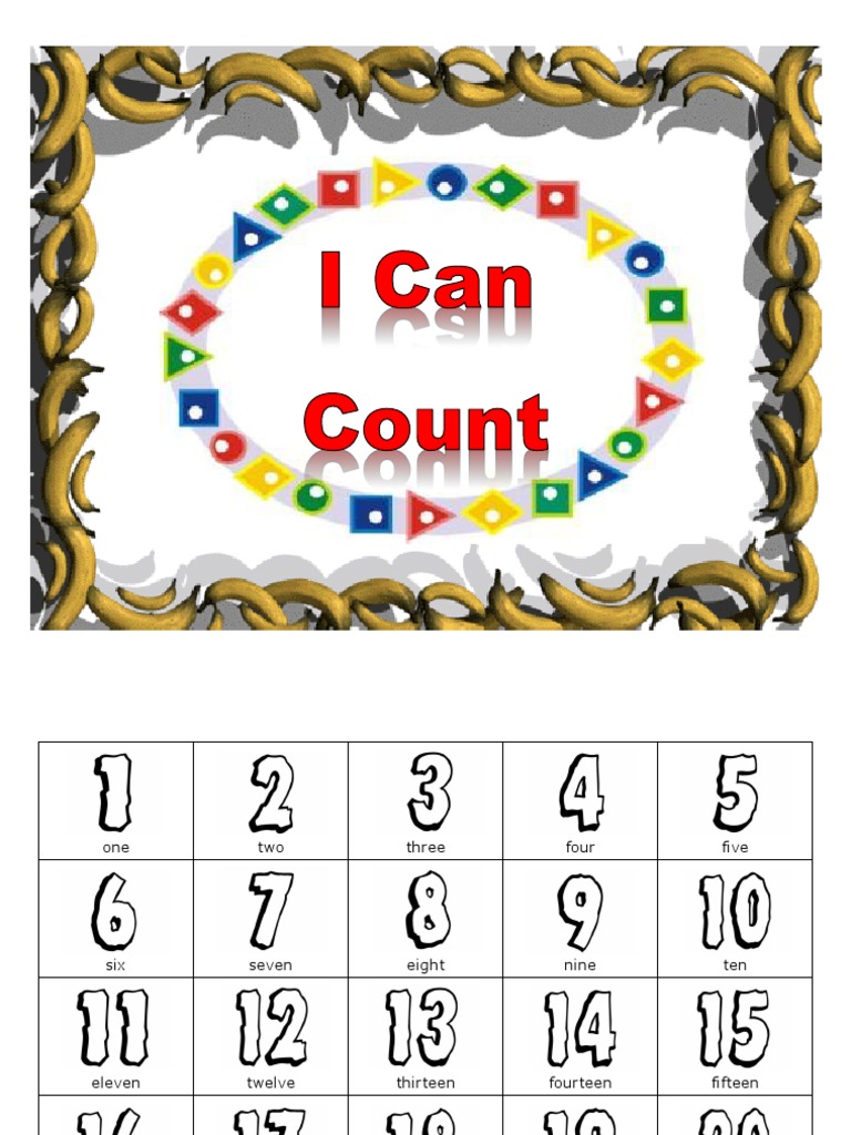 Counting 1 100 | PDF