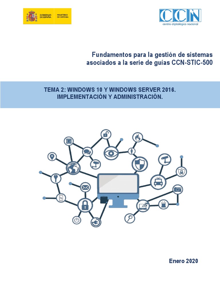 CCN - Win - Tema 2 | PDF | Windows 10 | Microsoft Windows