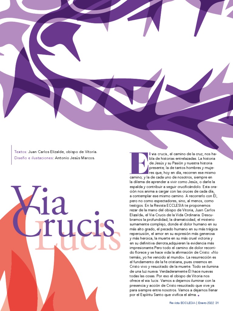 Via Crucis - Via Lucis Ecclesia 4118 | PDF | La resurrección de Jesús ...