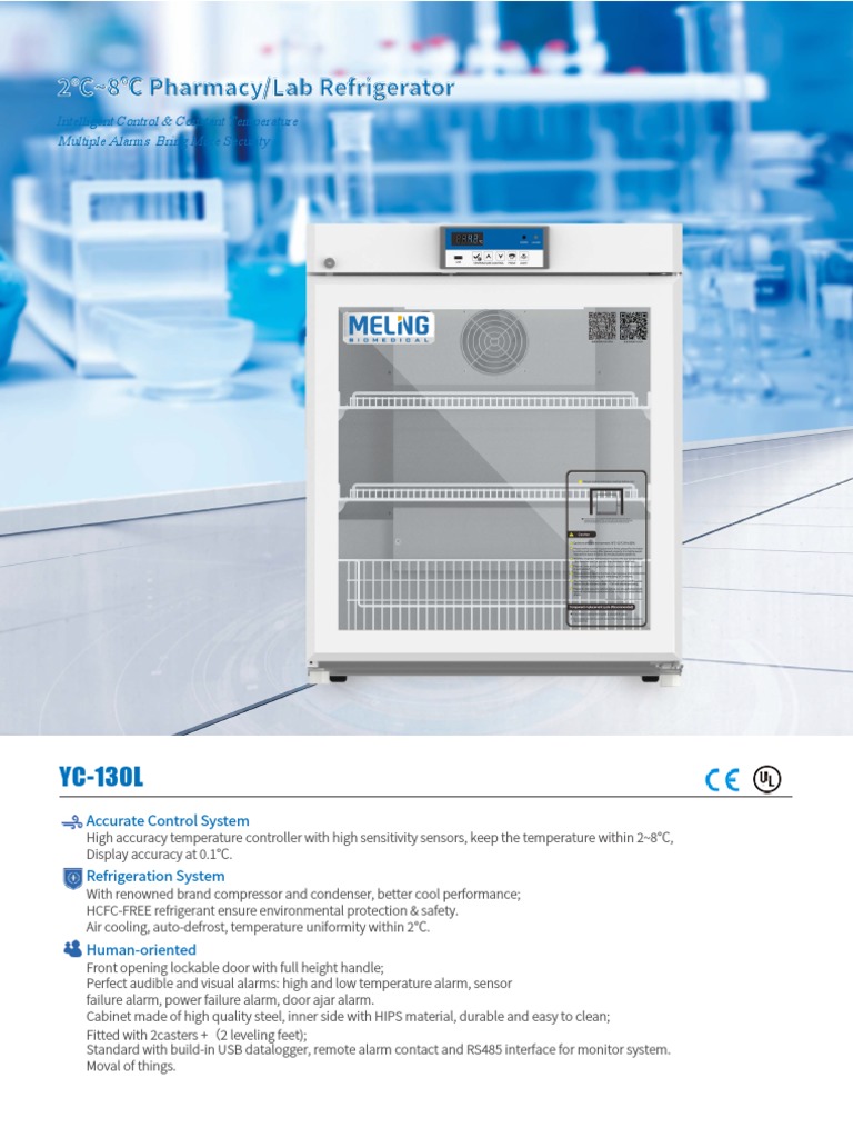 Pharmacy & Lab Refrigerator Guide | PDF | Refrigerator | Manufactured Goods