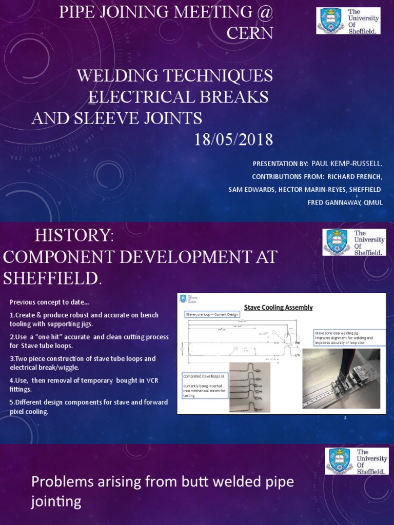 Pipe Joining Meeting Summary | PDF | Construction | Welding
