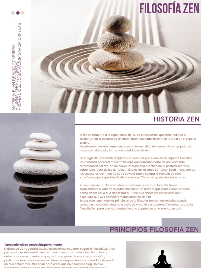 Filosofía ZEN | PDF | zen | Teorías filosóficas