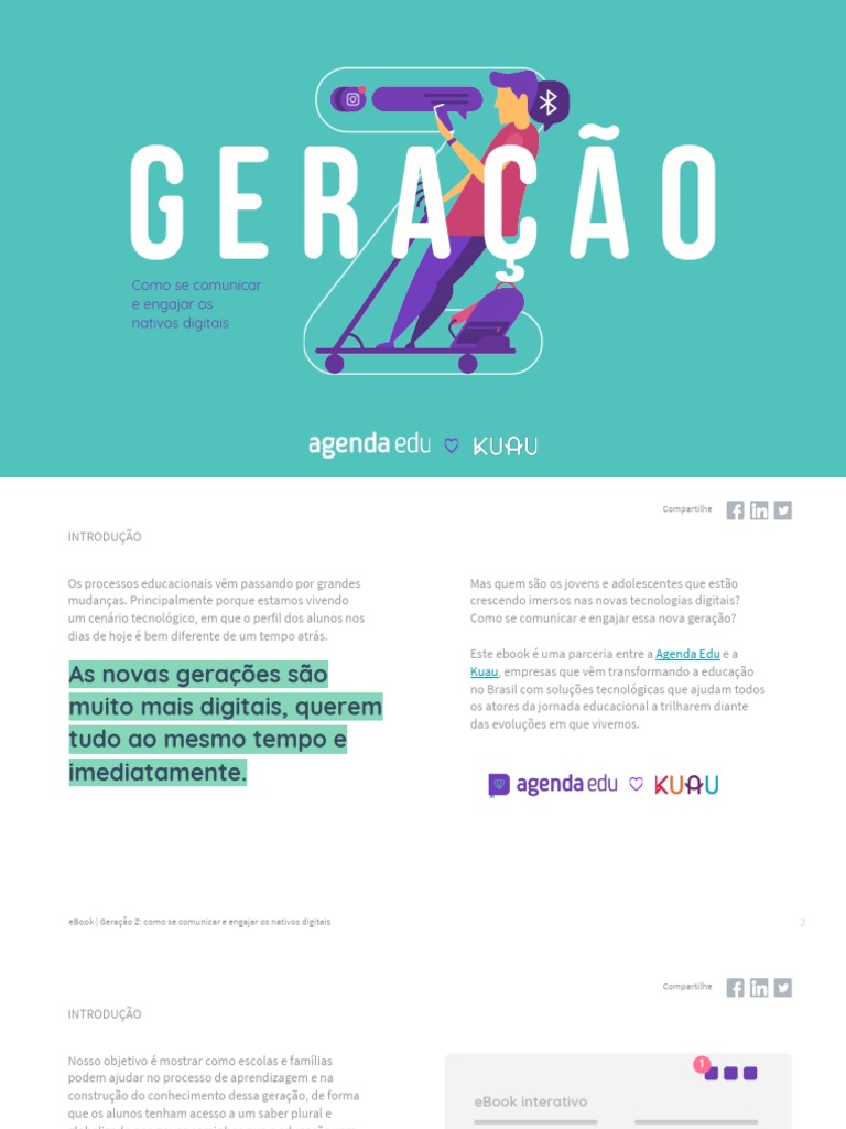 Geracao Z Como Se Comunicar e Engajar Os Nativos Digitais | PDF