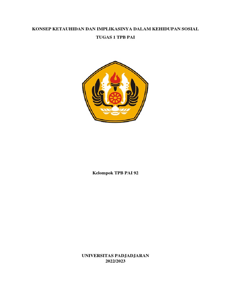 Kelompok 92 TPB PAI - Tugas 1 | PDF | Agama & Spiritualitas