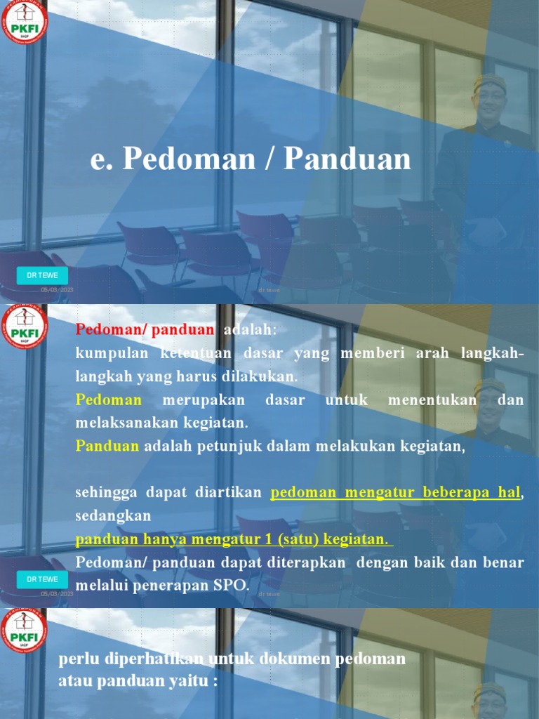 Pedoman Panduan | PDF