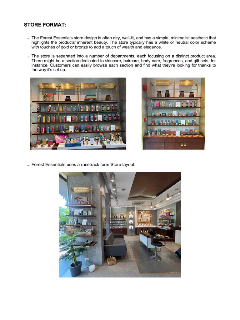 Forest Essentials' renowned store design | PDF | Point Of Sale | Brand
