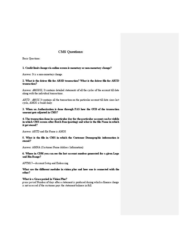 Interview Questions and Tips | PDF | Credit Card | Banking