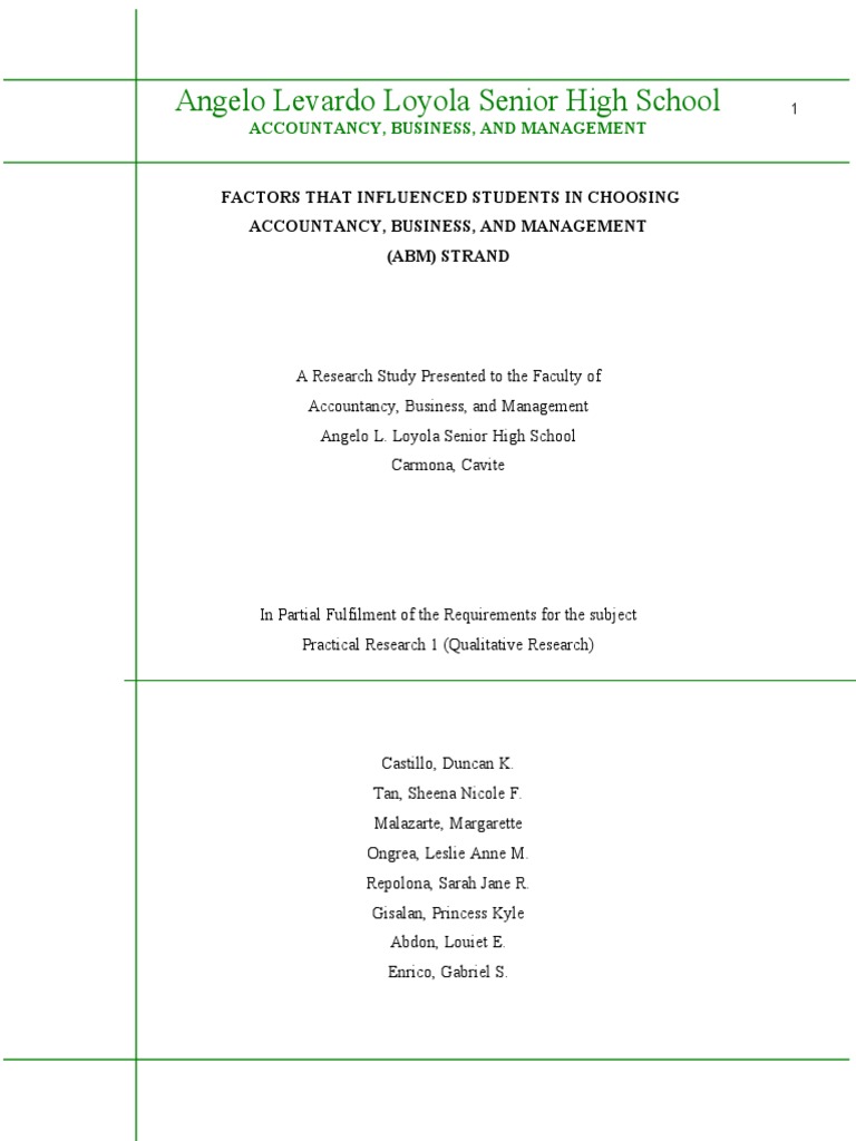 GROUP6 Chapter 1 Repaired | PDF | Policy | Cognition