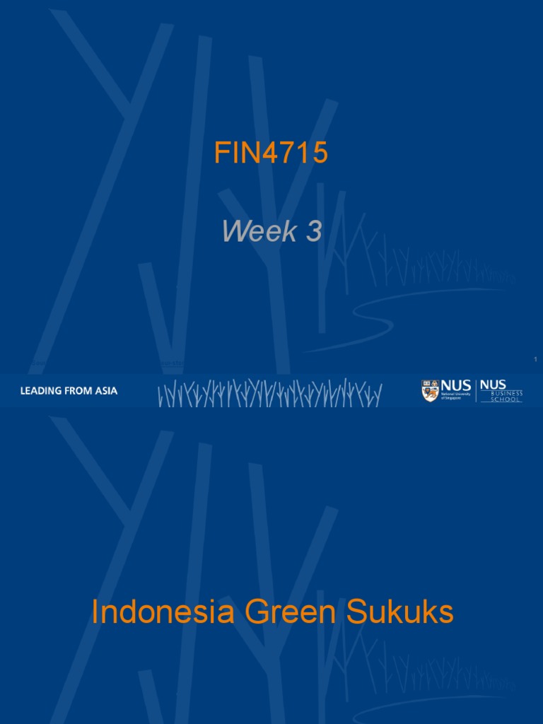 Indonesia Green Sukuk Overview | PDF | Climate Change Mitigation | Economies