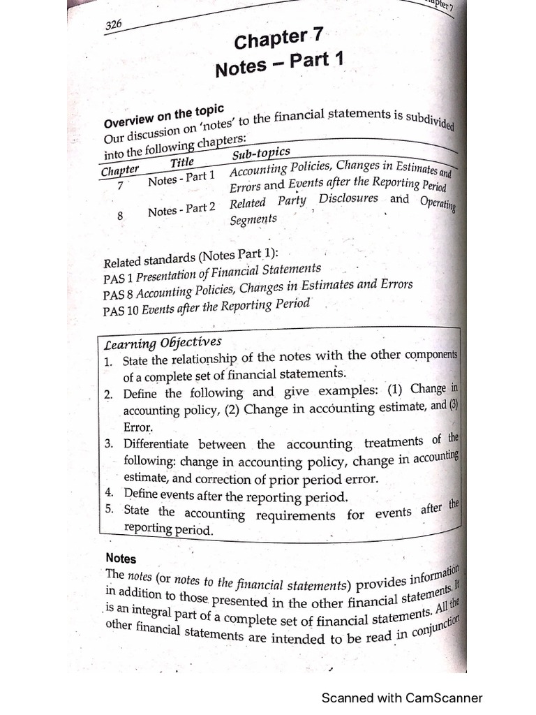Notes - Part 1 | PDF