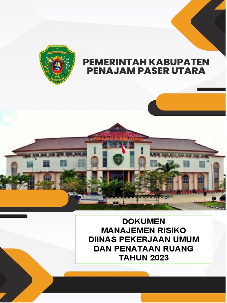 Manajemen Risiko DInas PUPR.docx | PDF